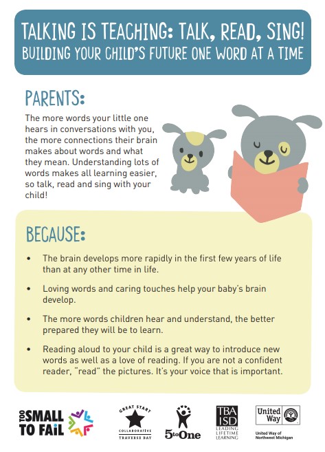 Talking is Teaching for Parents